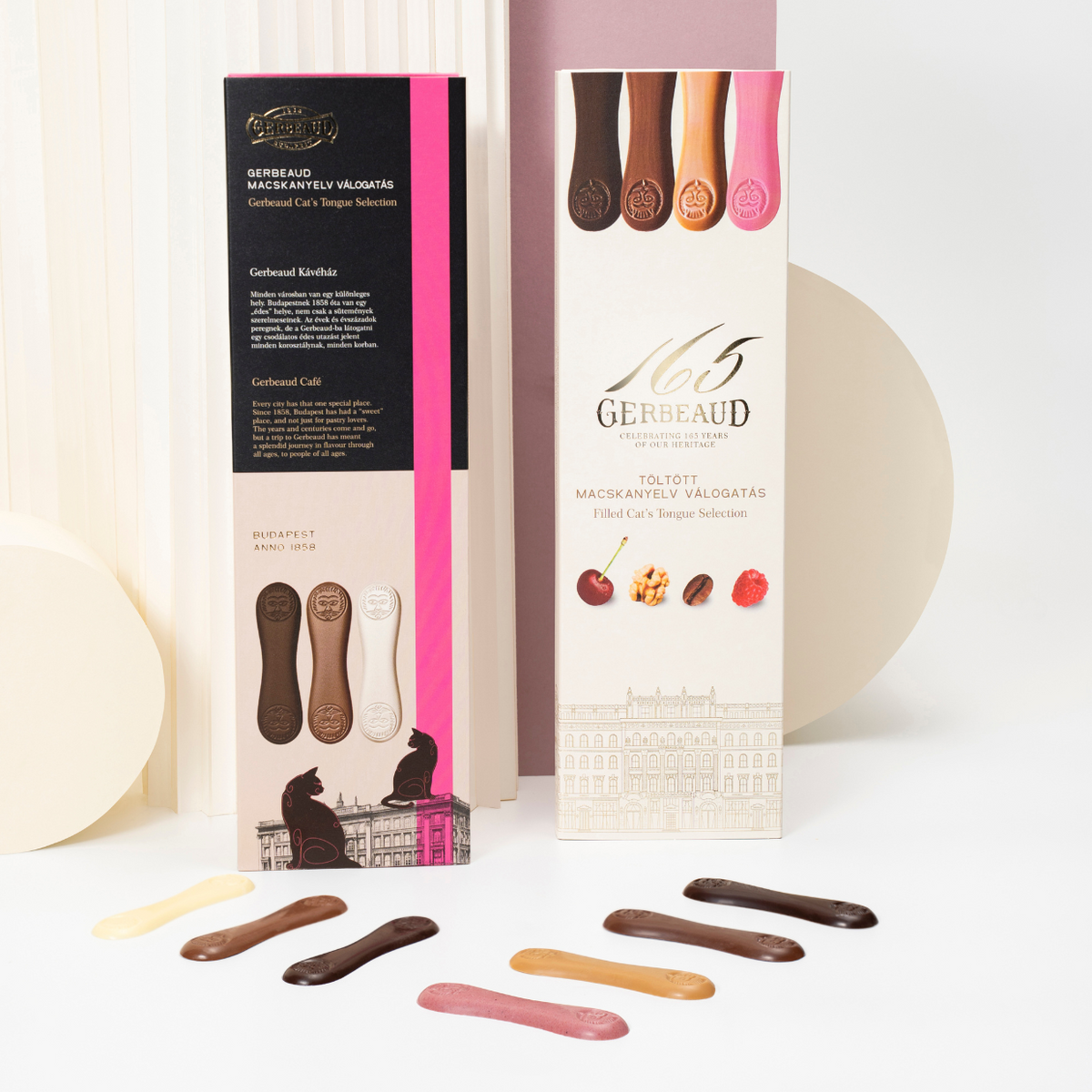 Gerbeaud Macskanyelv 48g (12 darab) – Gerbeaud webshop